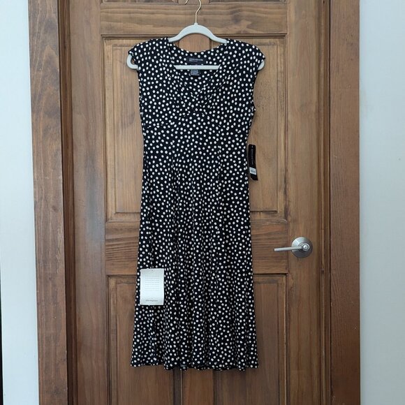 Jones New York | Dresses | Nwt Womens Jones New York Petite Black Cream ...